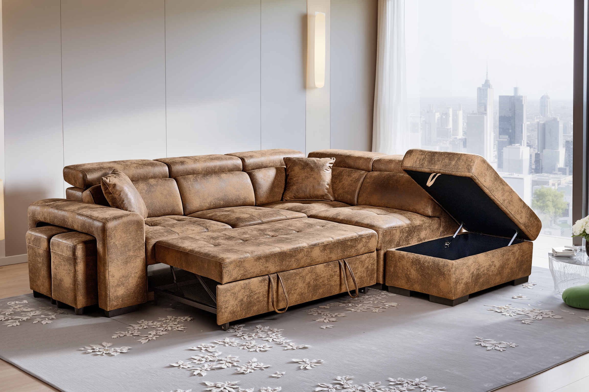 sectional sofa bed uk