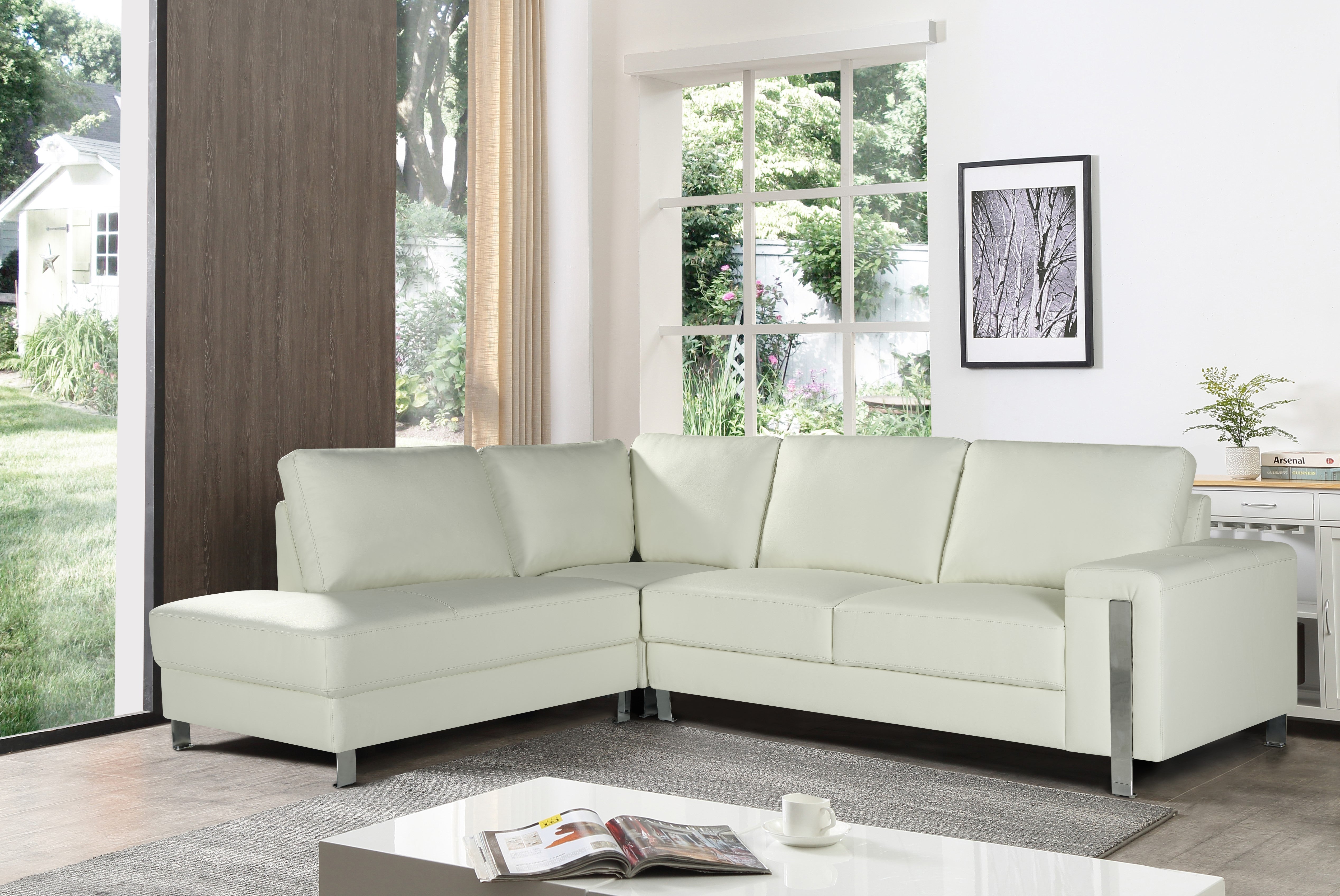 Small white sectional store